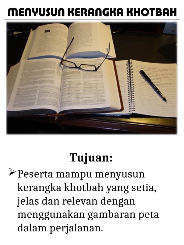 Menyusun Kerangka Khotbah | PDF