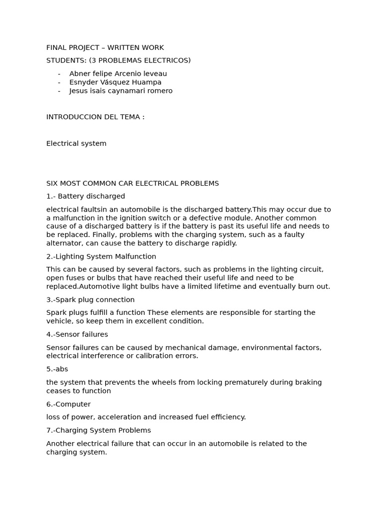 FINAL PROJECT Ingles (.) | PDF