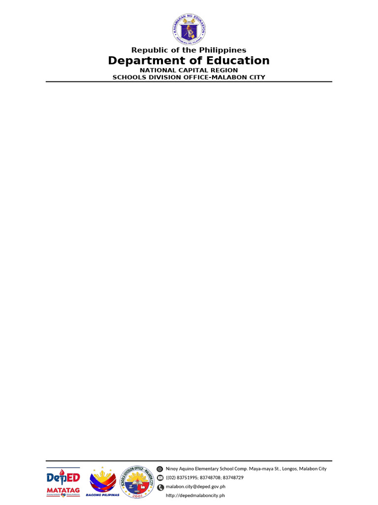 SDO Template - Blank | PDF