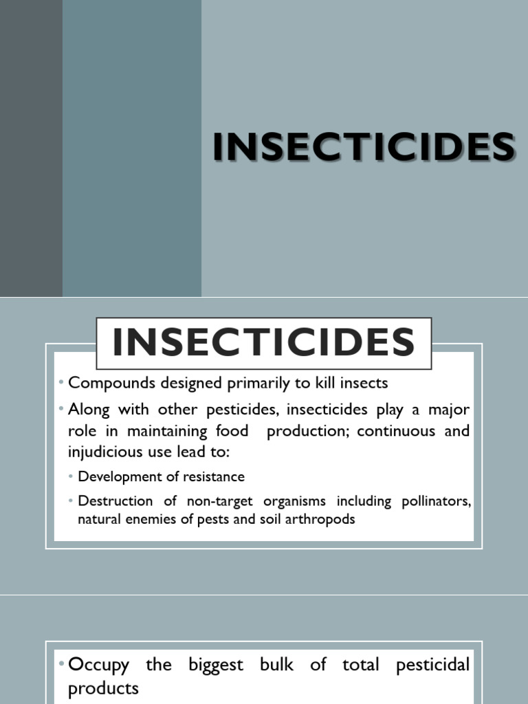 Insecticide Formulation 011821 | PDF | Acetylcholine | Neuron