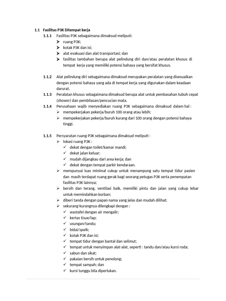 Tambahan Sop p3k | PDF