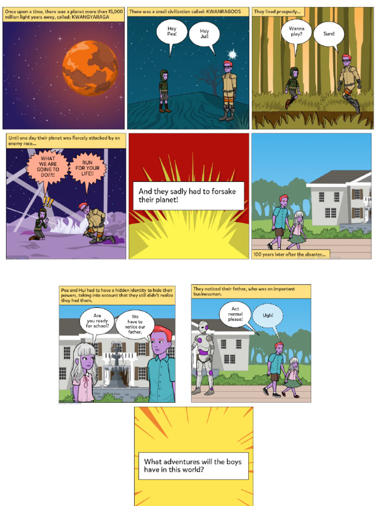 Literature Comic #1 Katherine Garcia 9th Grade | PDF