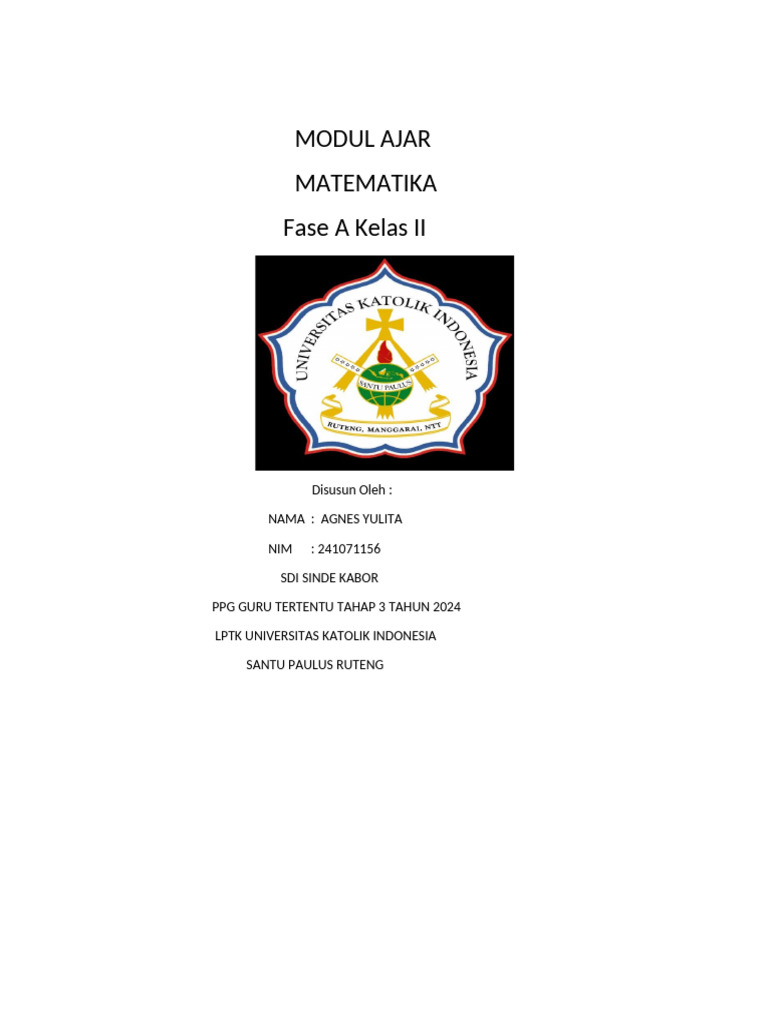 Modul Ajar Ukin | PDF