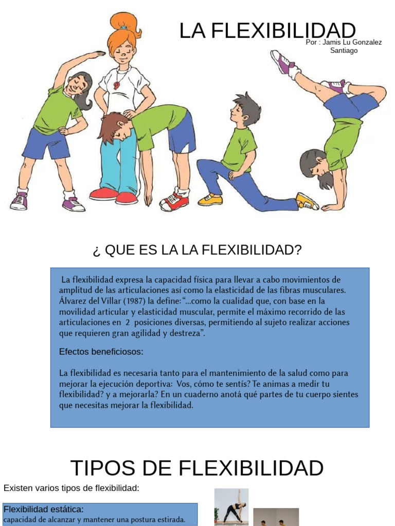 La Flexibilidad | PDF | Flexibilidad (anatomía) | Músculo