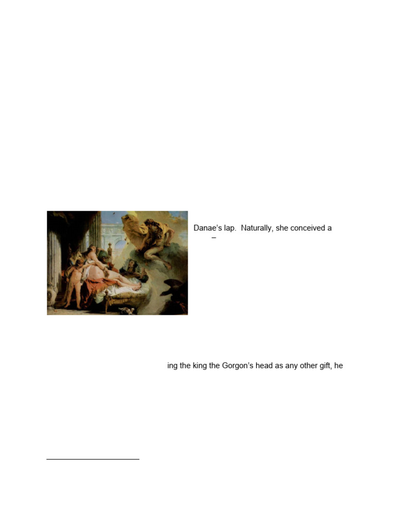 Perseus: A Hero's Journey and Triumph | PDF | Greek Mythology