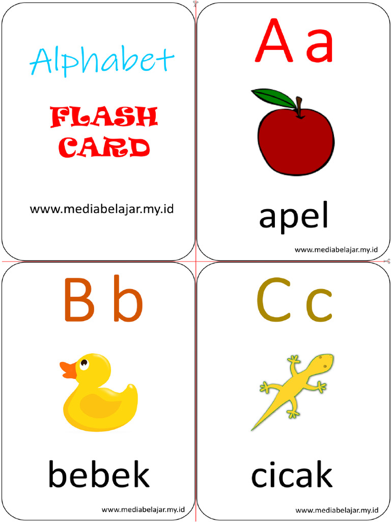 Print Flashcard Alphabet - 2.svg | PDF