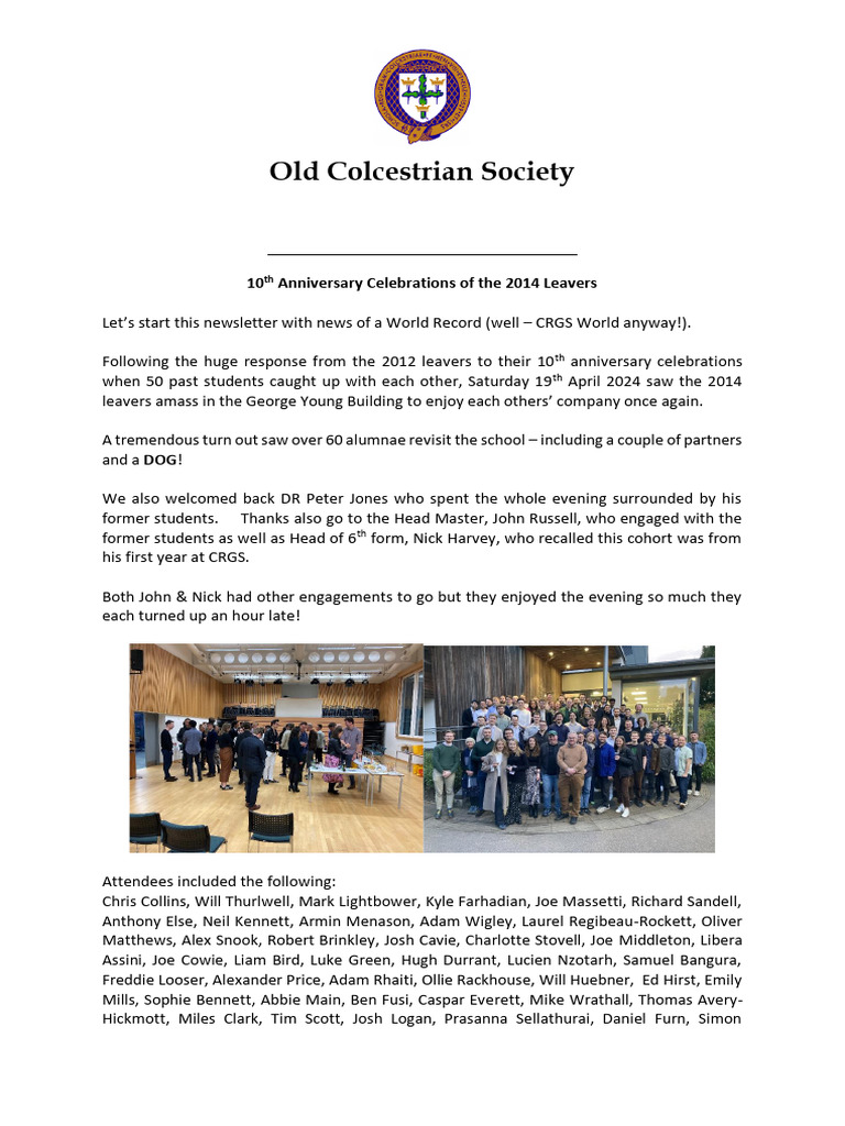 OCS Spring Newsletter | PDF | Advertising
