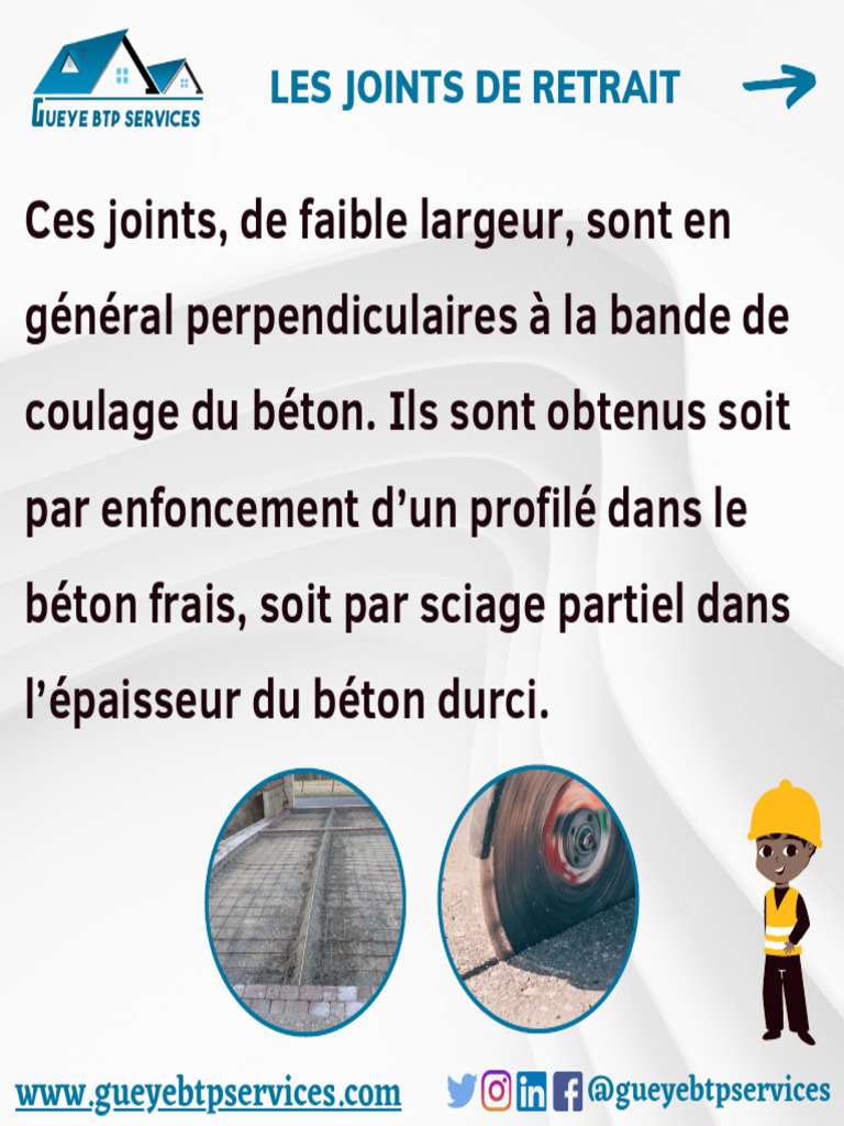Comprendre les joints de retrait béton | PDF | Technologie et ingénierie