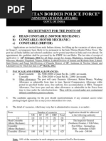 JCF Recruitment Requirements Overview | PDF