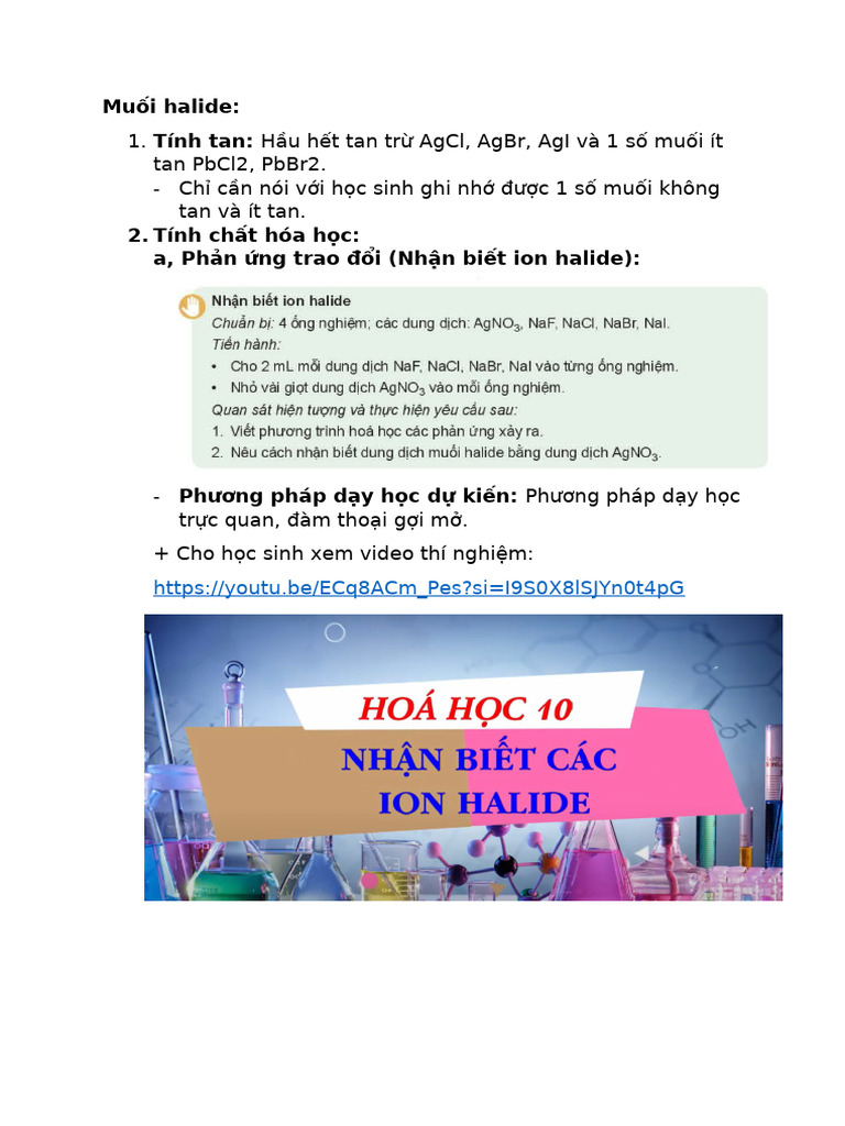 Muối halide | PDF