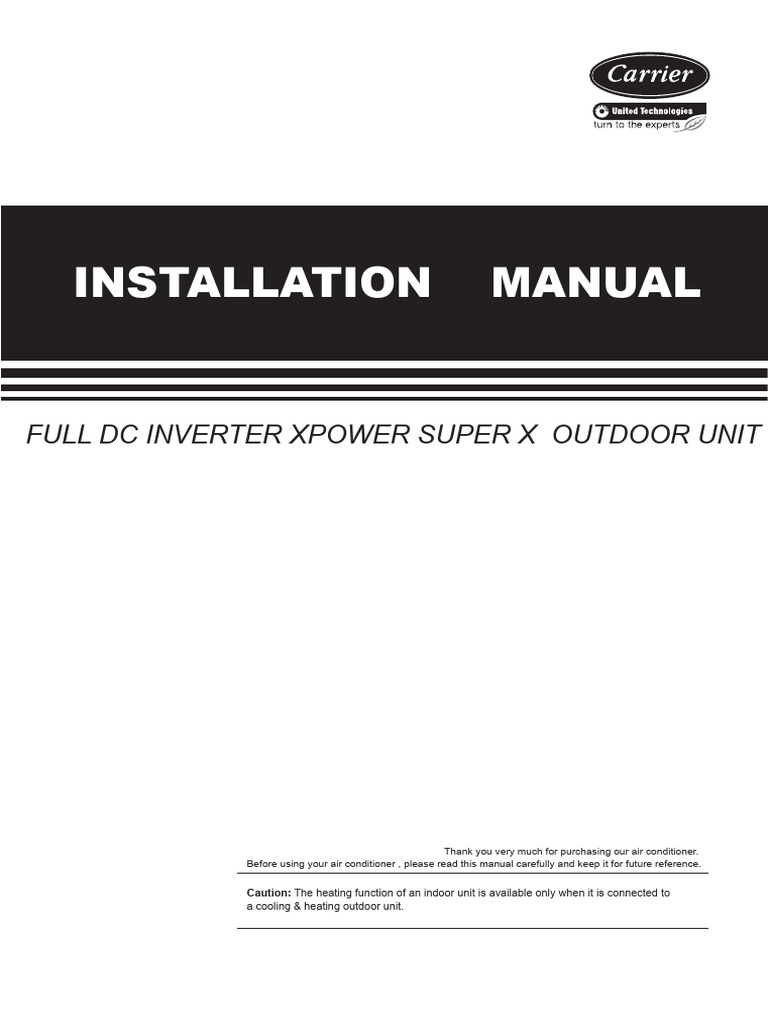 Installation Manual | PDF | Electrical Wiring | Leak