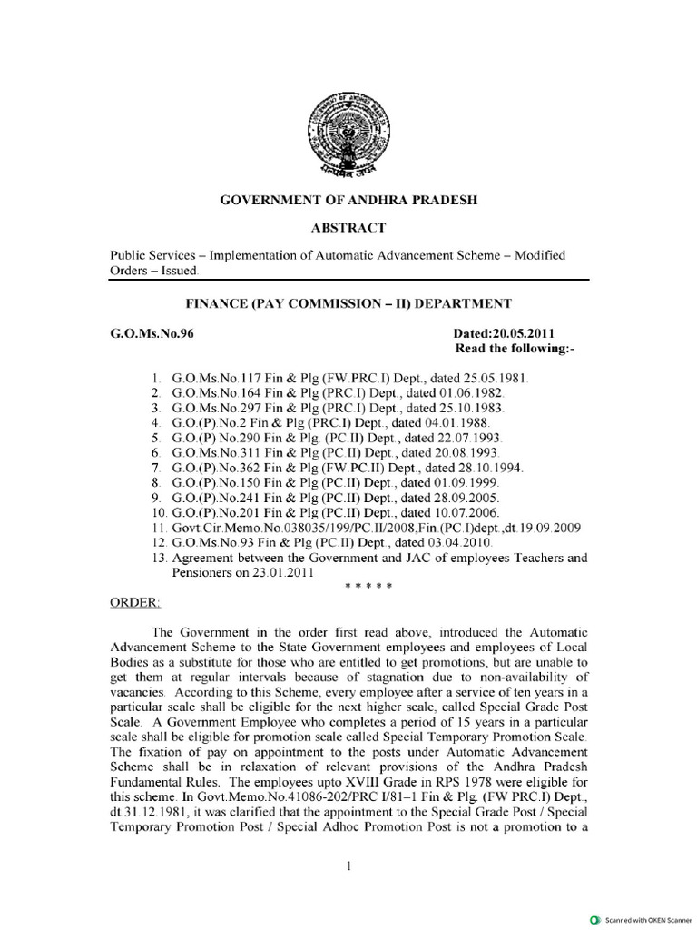 18) AAS Scheme 6-12-18-24-30 Yrs. Scales | PDF