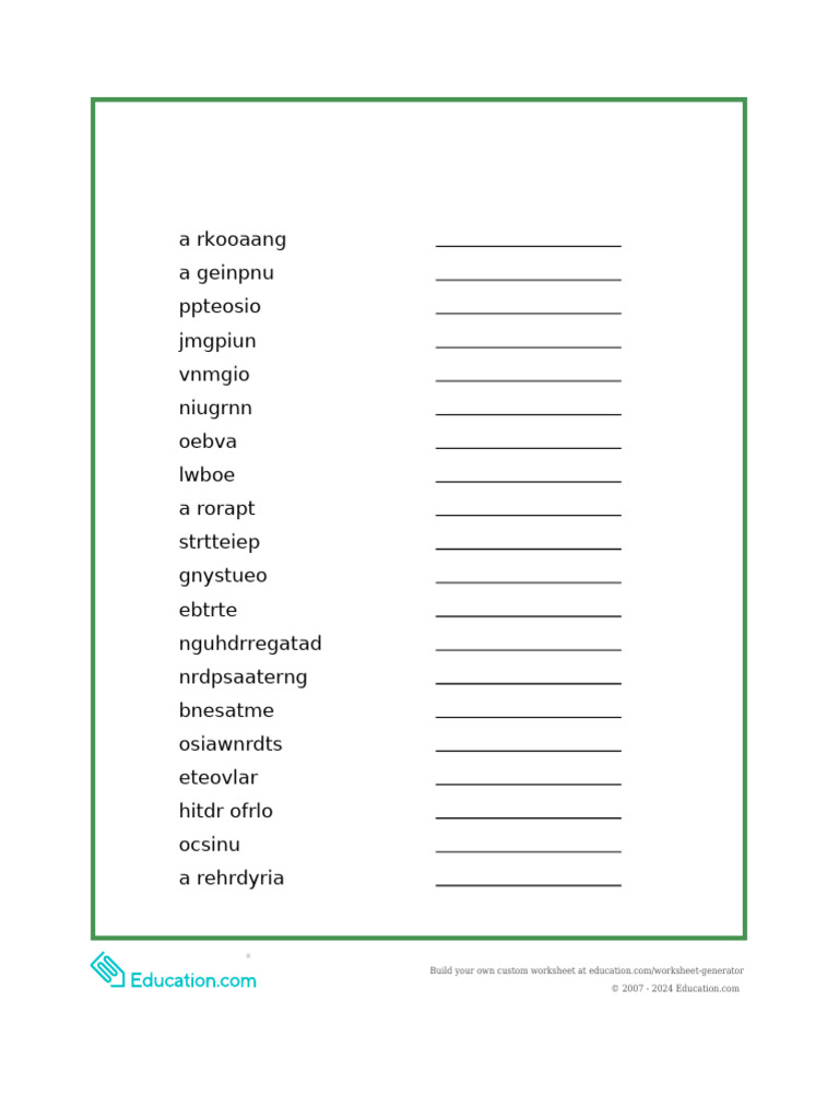 Worksheet | PDF