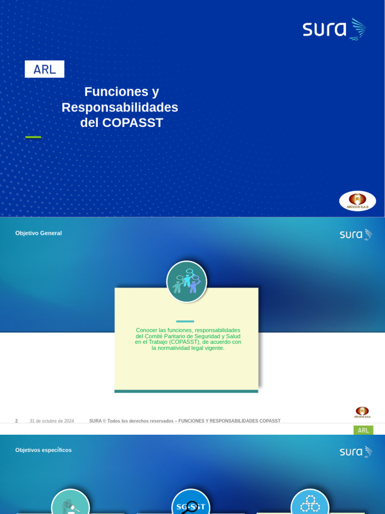 Funciones del COPASST en SST | PDF