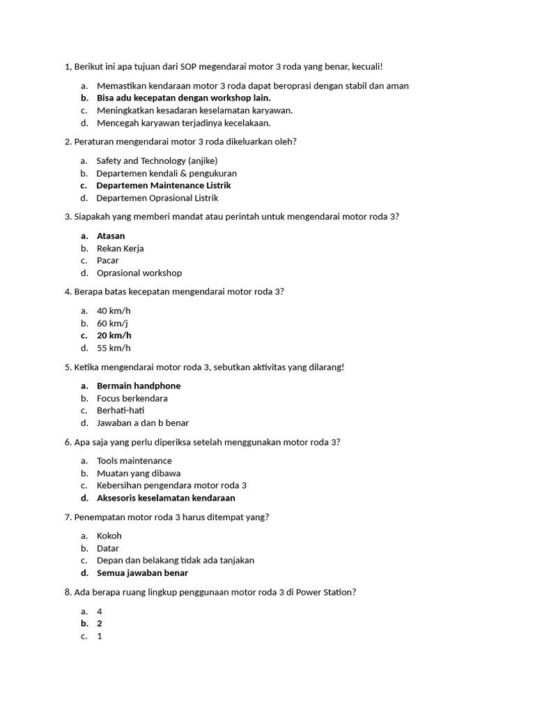 SOAL Ujian SIMPER Kendali Pengukuran | PDF | Teknologi & Rekayasa