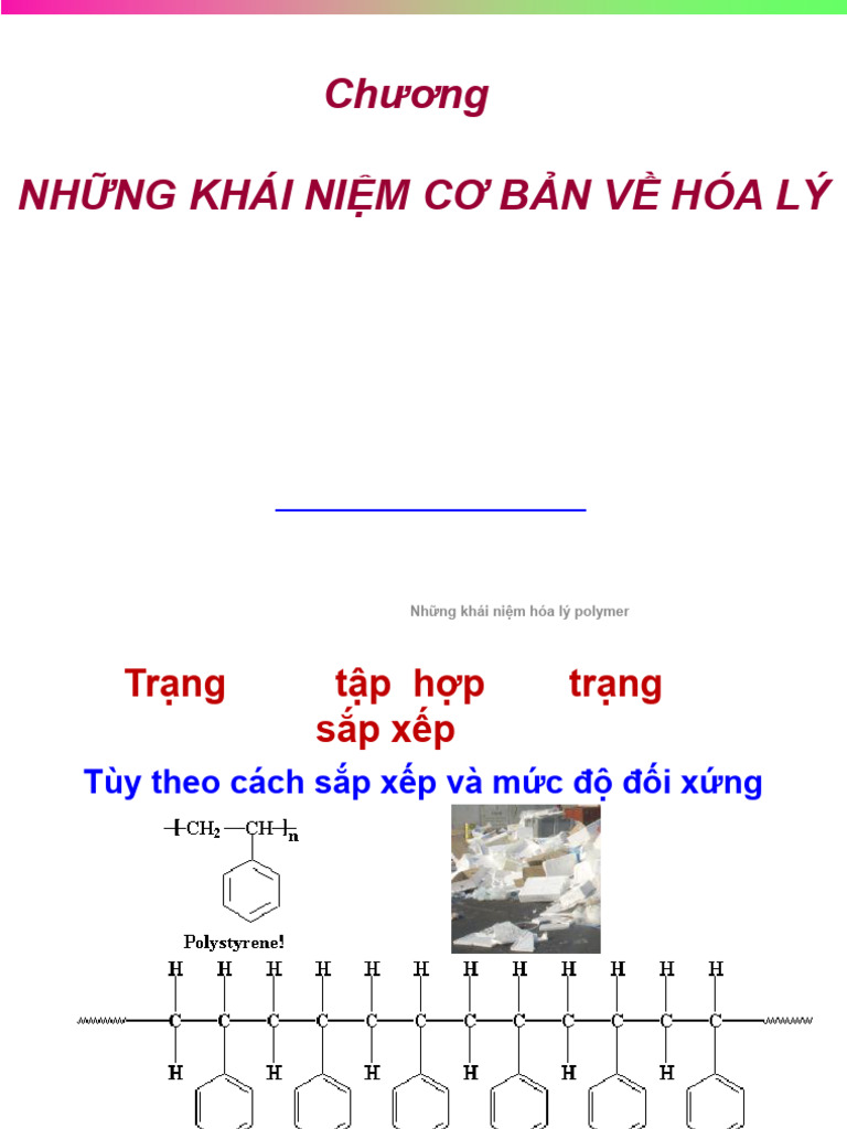 Hoa Hoc Hoa Ly Polymer Chuong 6 3389 | PDF