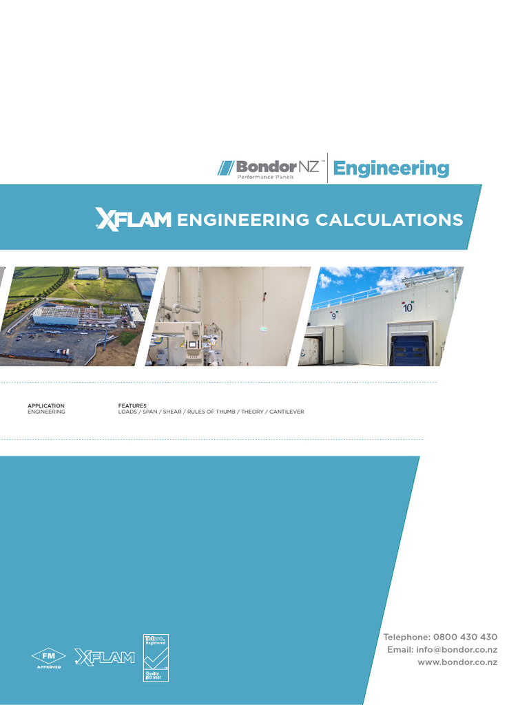 XFLAM Design Calculations | PDF | Buckling | Bending