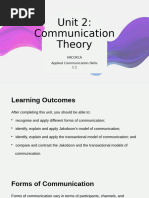 Jakobson's Communication Model Explained | PDF