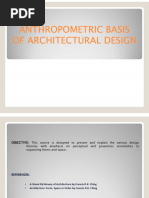 Anthropometry For Interior Design | PDF | Anthropometry | Human Factors ...