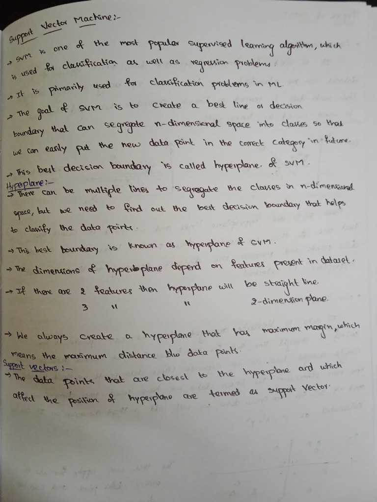 SVM Part 1 | PDF SVM Part 1 | PDF
