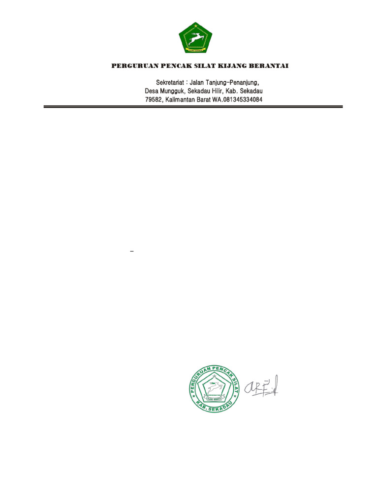 Surat Undangan Latgab Kiber SKD 2024 | PDF