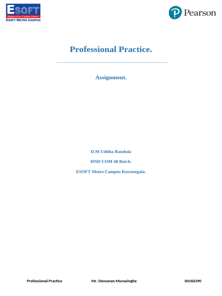 Professional Practice Final Assessment | PDF | Communication | Nonverbal Communication