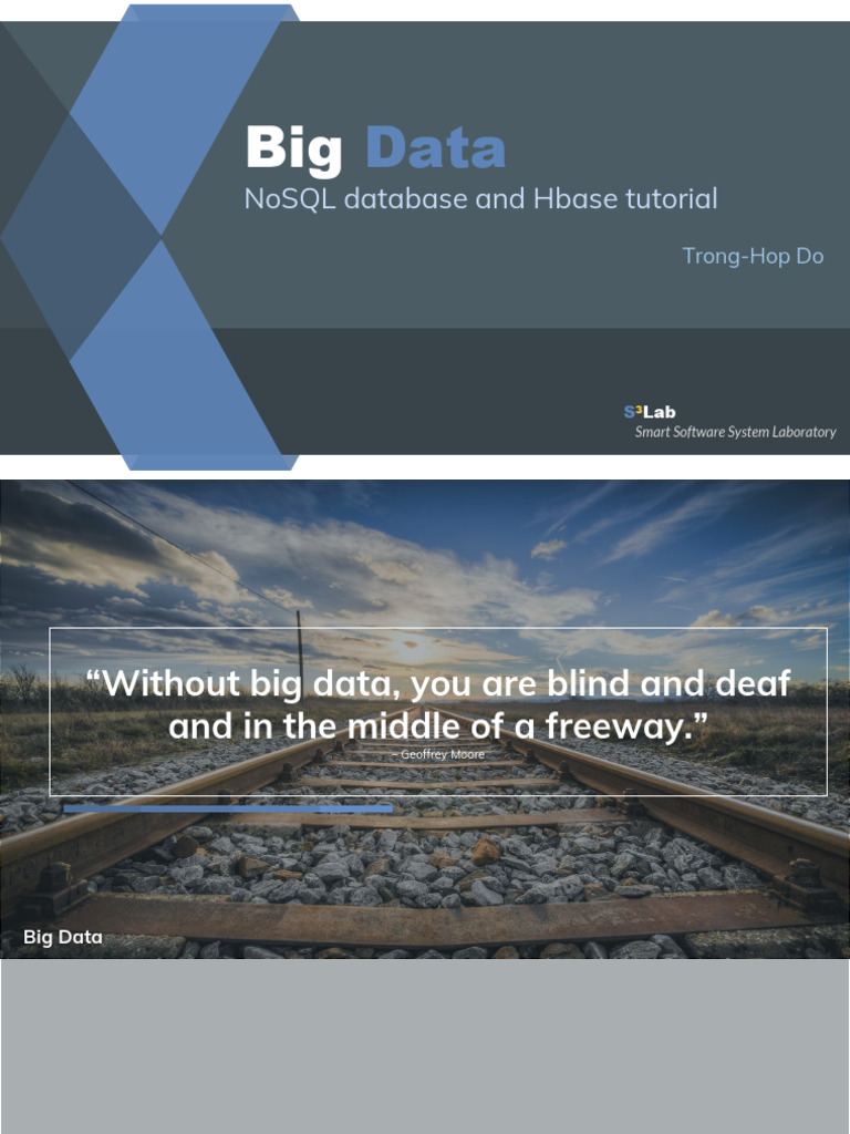 Slide 6 NoSQL Database and HBase Tutorial | PDF | No Sql | Databases
