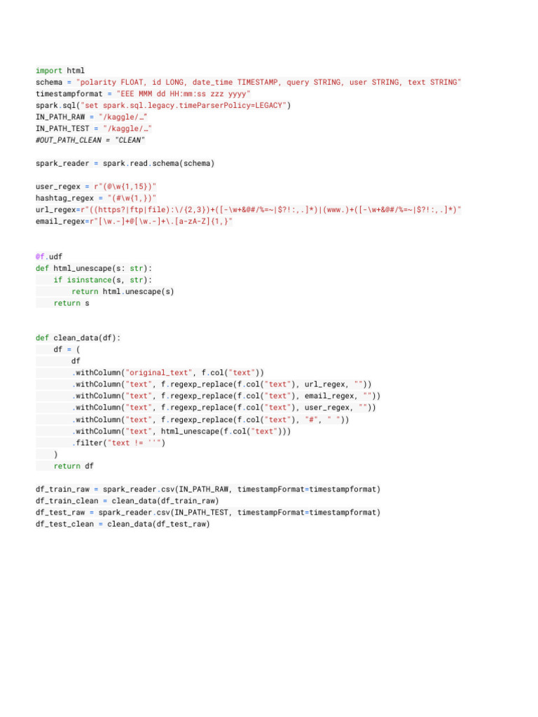 Spark NLP Preprocessing | PDF