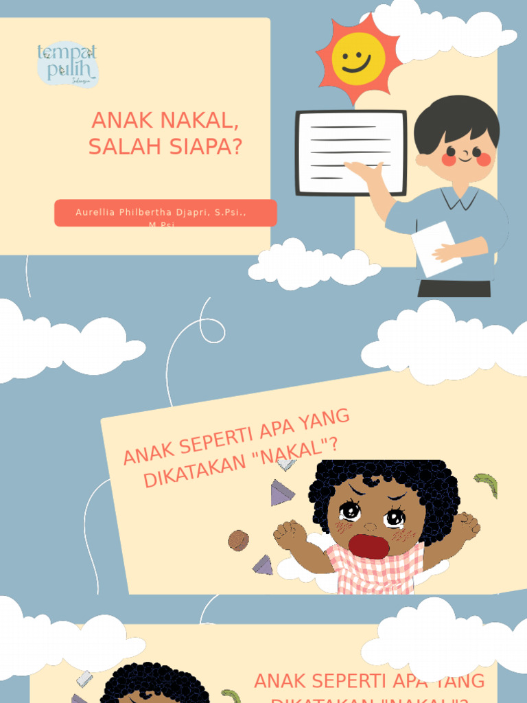 Anak Nakal, Salah Siapa | PDF
