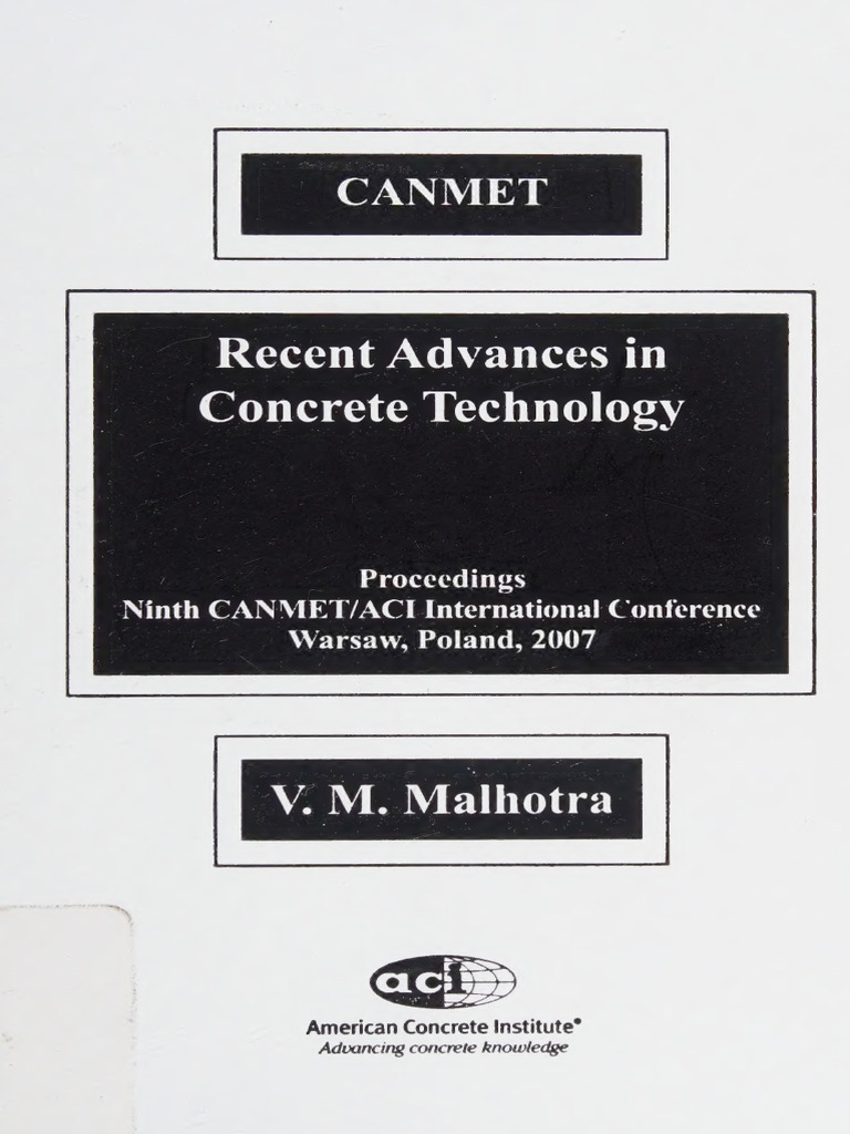 ACI SP-243 Ninth CANMET - ACI International Conference On Fly Ash ...