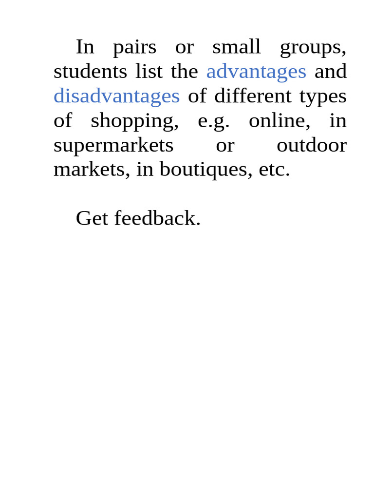 3.different Markets Adv and Disadv. | PDF