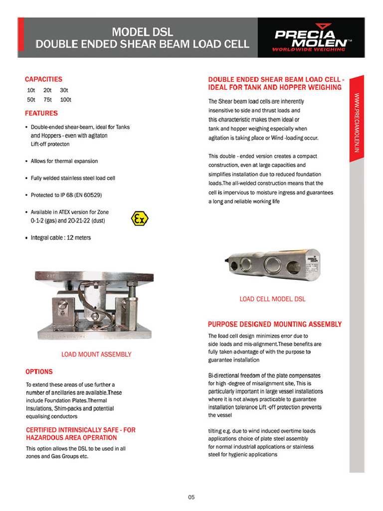 DSL Load Cell | PDF
