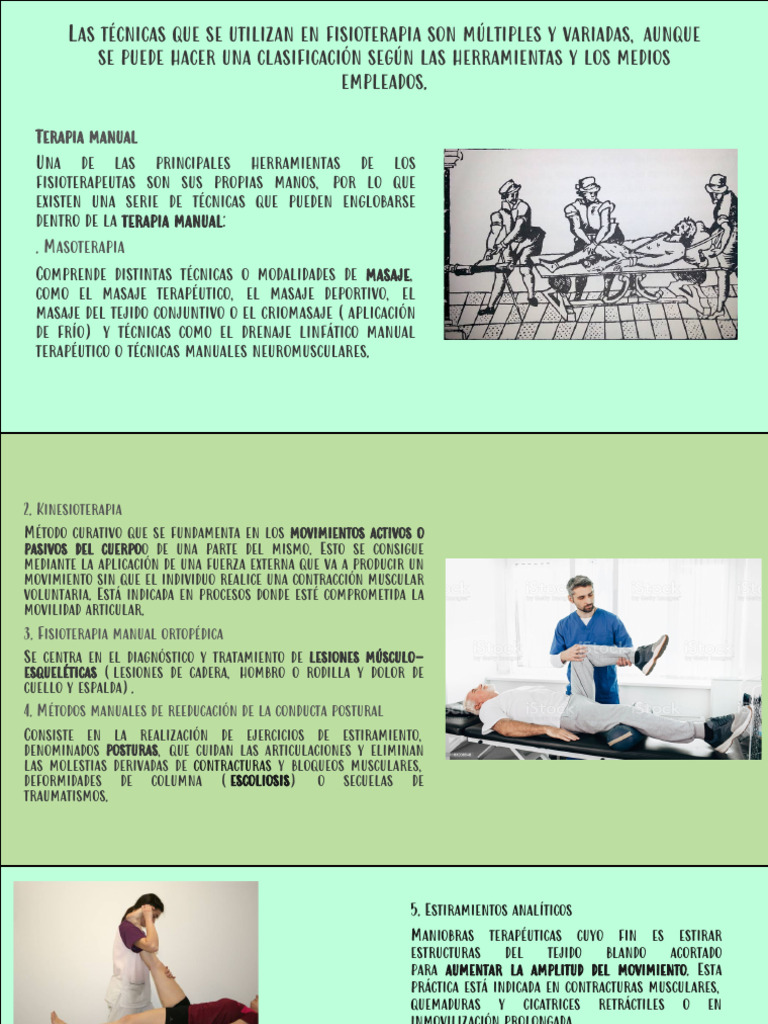 Metodos de Intervencion en Fisioterapia Fac | PDF | Masaje | Terapia física