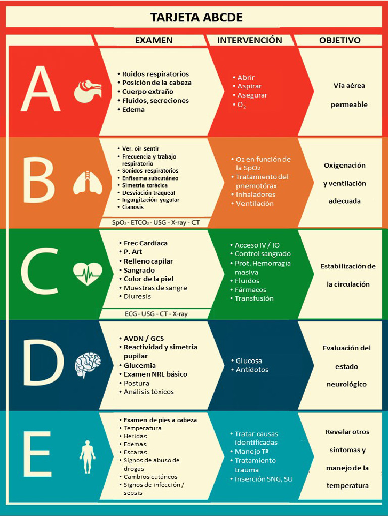 2021 ABCDE Chart Spa | PDF
