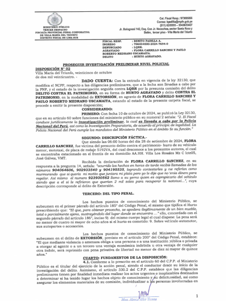 7694-2024 Proseguir Invest. PNP | PDF