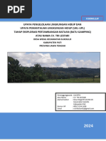 Panduan Manual Penyusunan Formulir UKL UPL Dan Matriks UKL UPL V2.1.1 | PDF