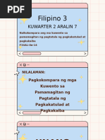 Q4. Filipino3 PPT Klaster | PDF