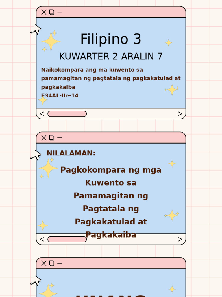 q2 Filipino Ppt Week 7 | PDF