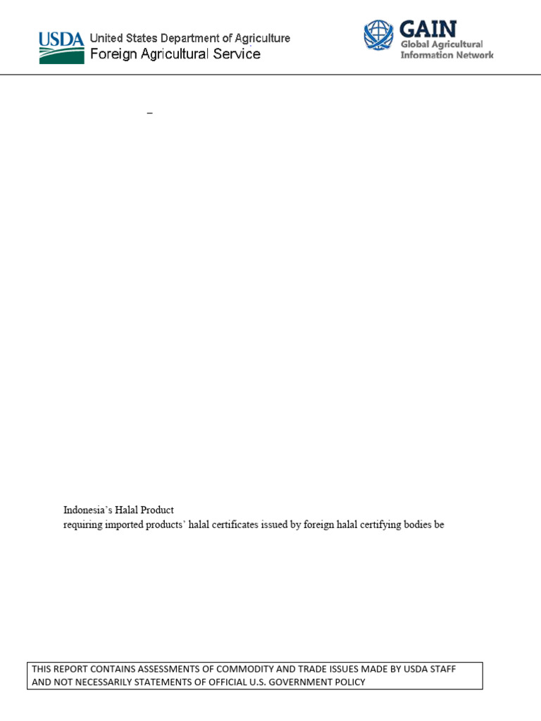 BPJPH Mandates Registration of Foreign Halal Certificates For Imports ...