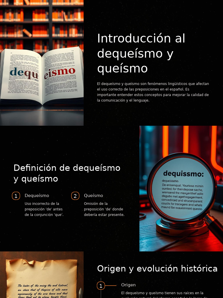 Introduccion Al Dequeismo y Queismo | PDF | Lingüística | Comunicación