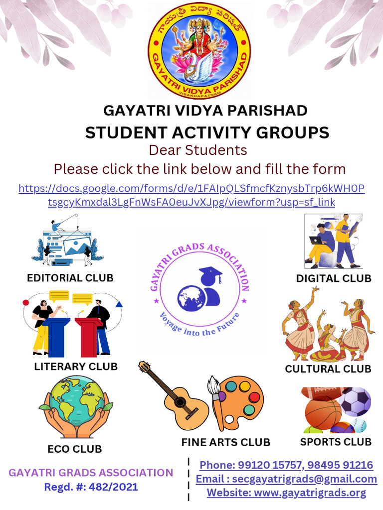 Student Activity Form Submission | PDF | Business