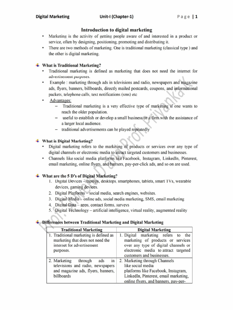 DM Unit-1 Chap1 Notesp | PDF