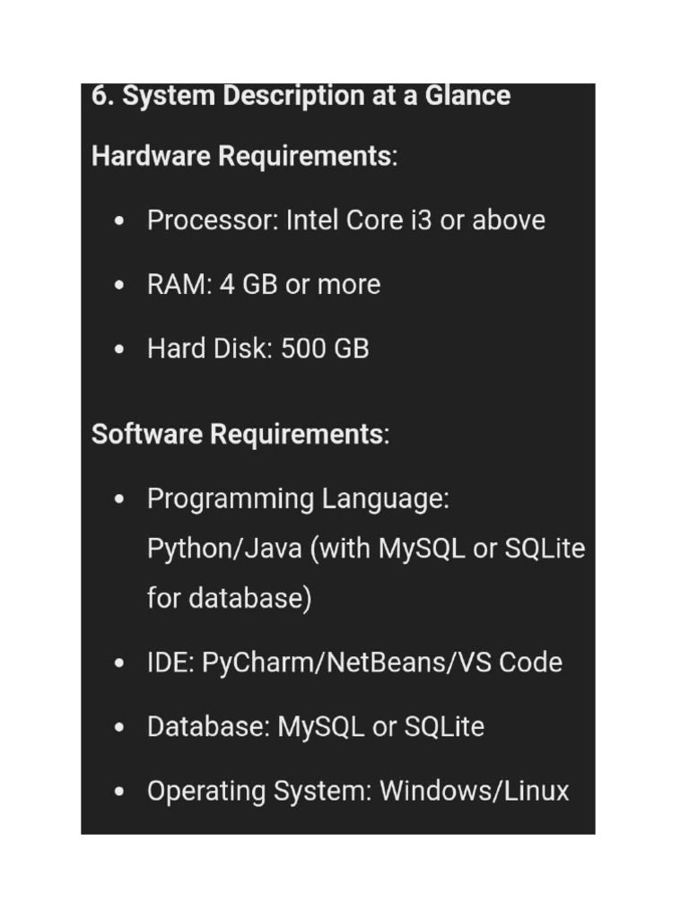 System Requirements | PDF