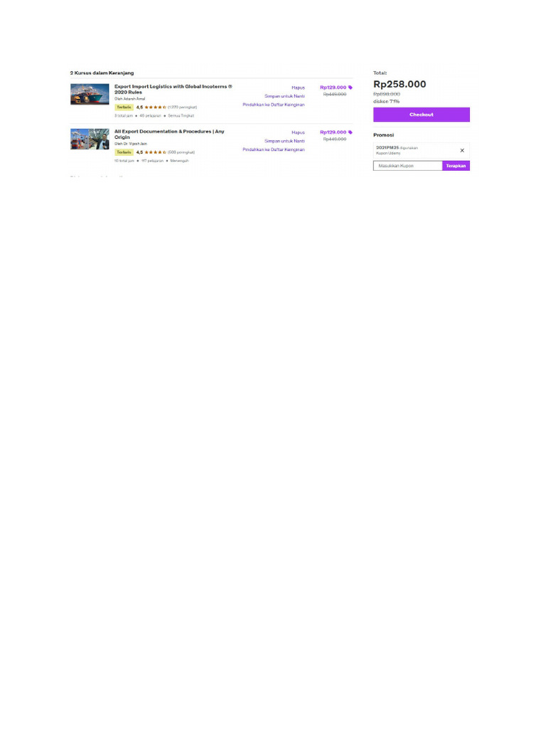 Jenis Training Export | PDF