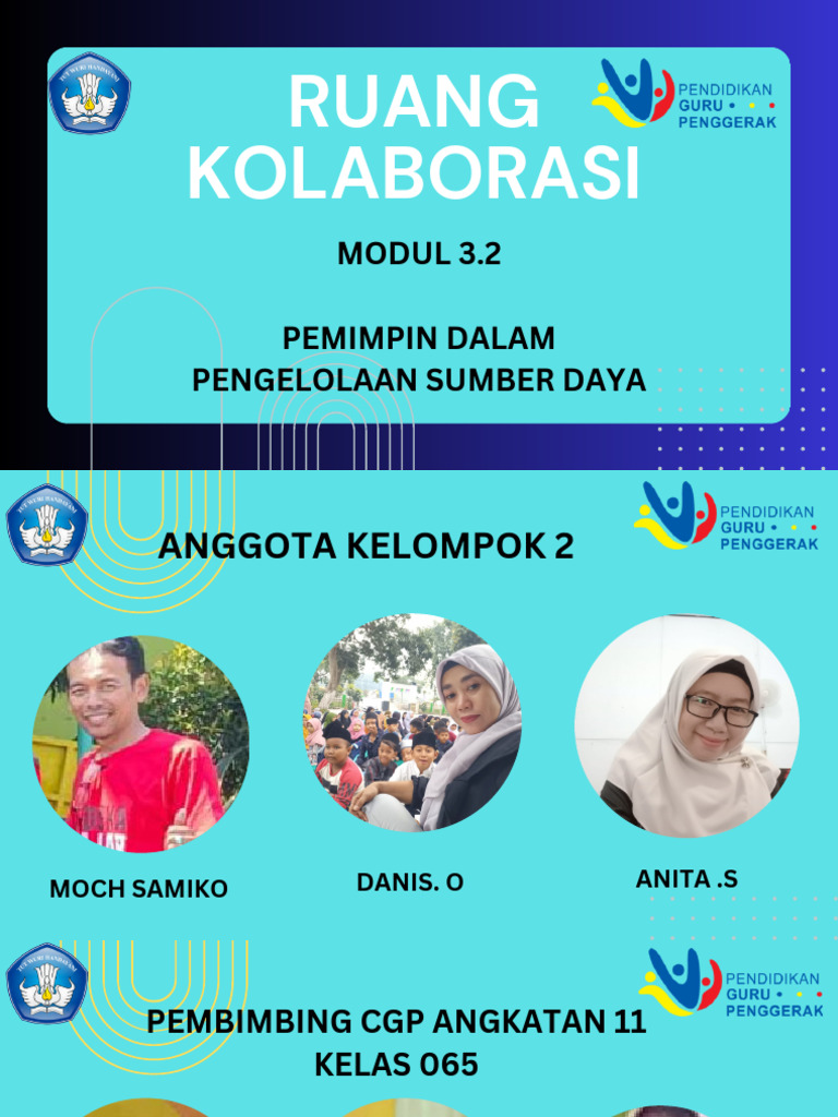 Ruang Kolaborasi Modul 3.2 Kelompok 2 | PDF | Karier & Perkembangan