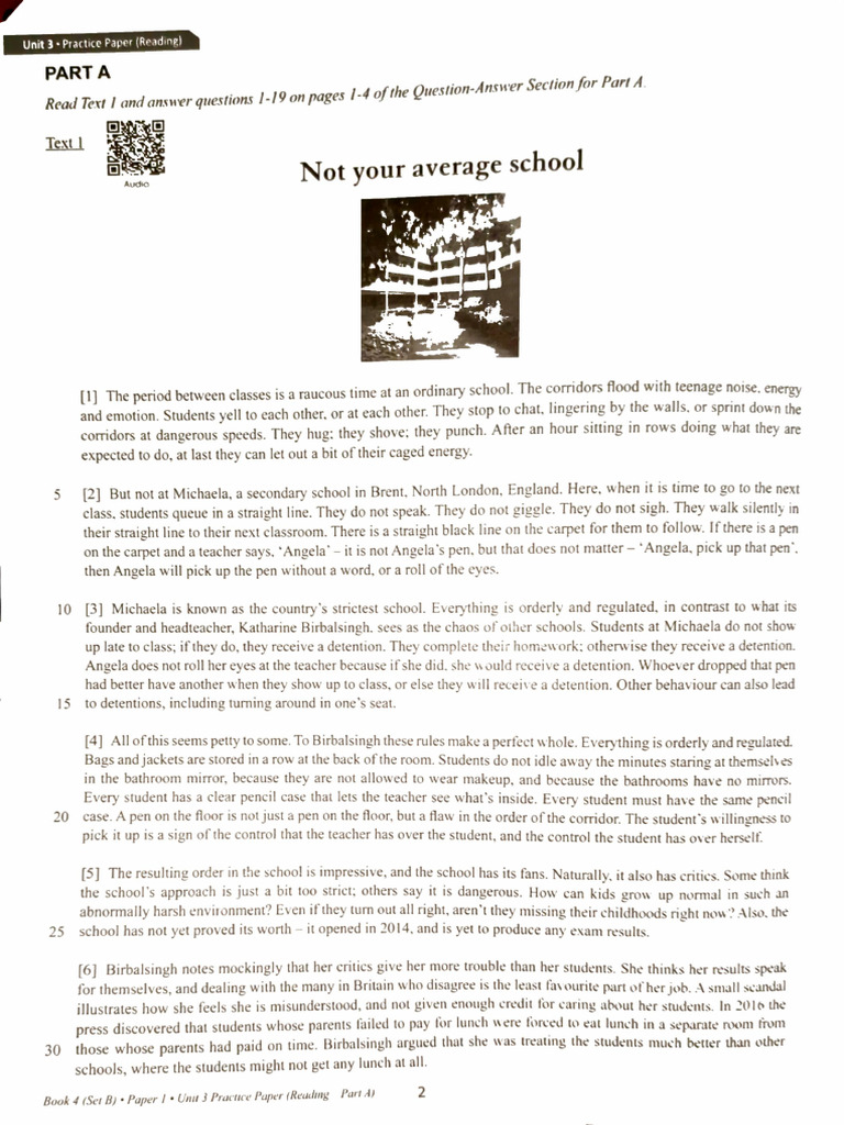 F4 DS1 Unit 3 Reading Passage | PDF