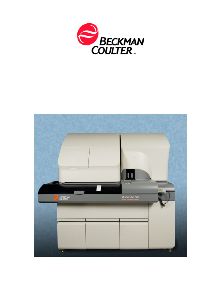 UniCel DxI 600 800 Troubleshooting Job Aid | PDF | Troubleshooting