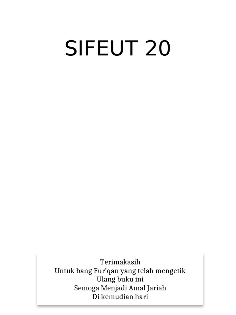 Cover Sifet 20 | PDF