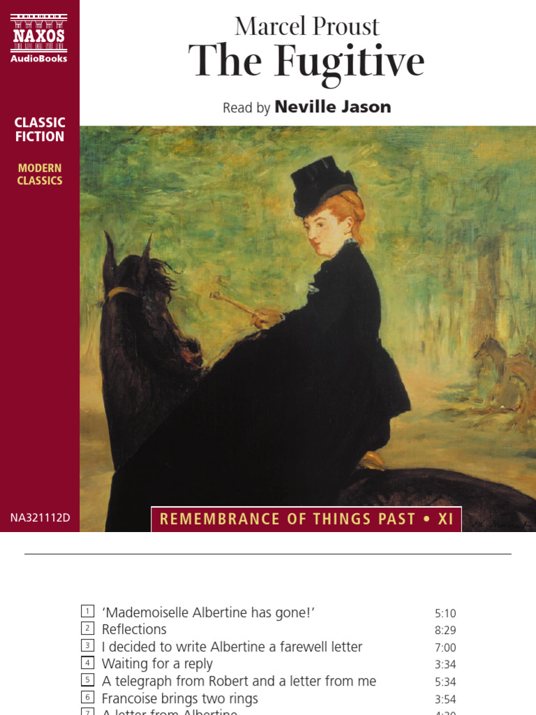 The Fugitive | PDF | In Search Of Lost Time