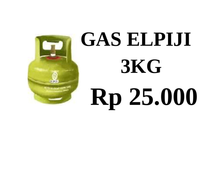 Gas Elpiji | PDF